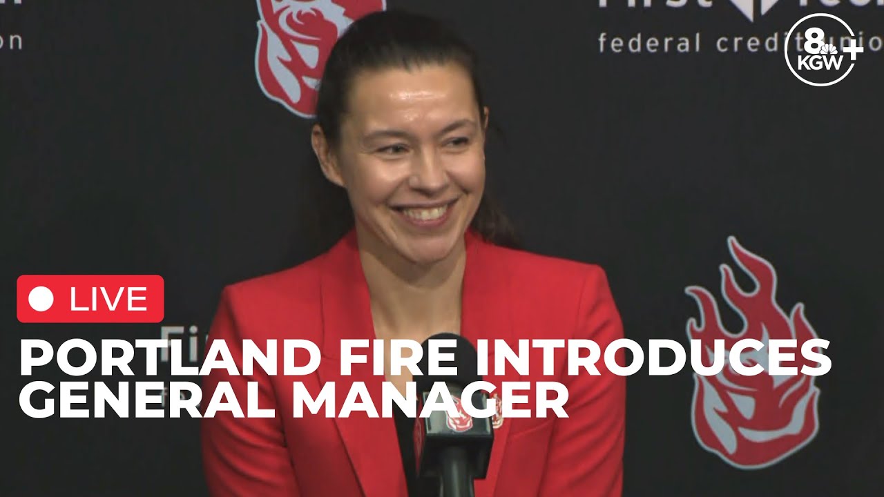 LIVE: Portland Fire WNBA team introduces general manager - YouTube