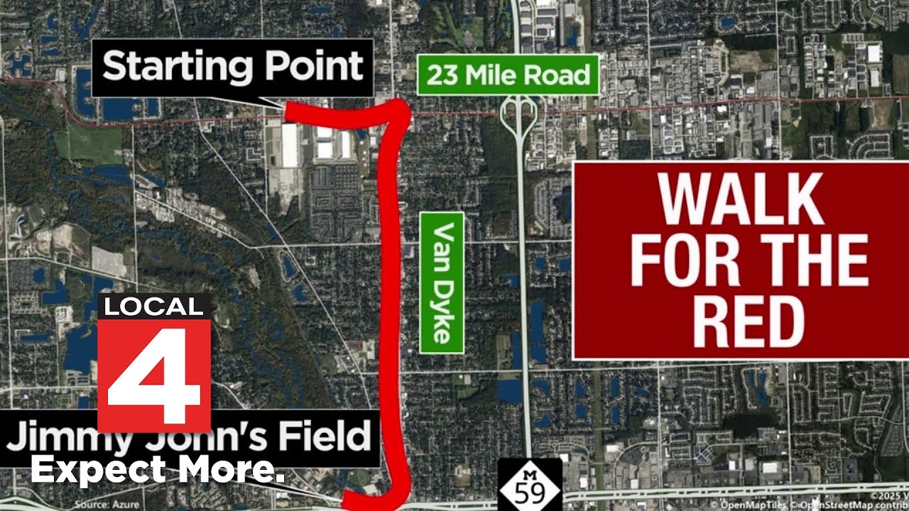 What to know about Walk for the Red charity event in Shelby Township ...