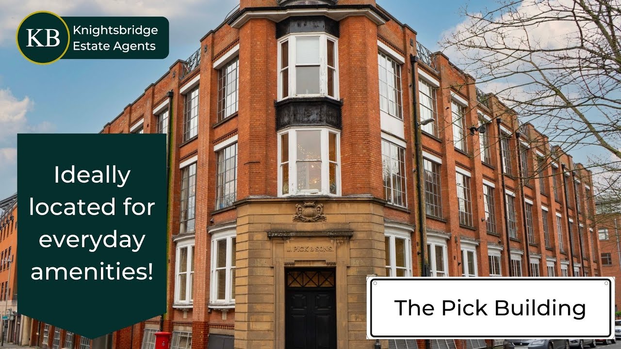 Ideally located for everyday amenities! - The Pick Building, Leicester City Centre - YouTube