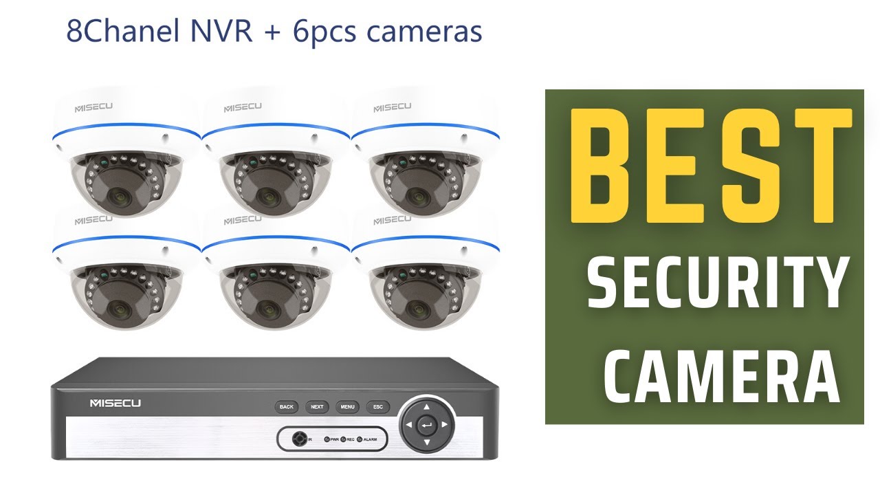 Best Security Camera | MISECU 8CH 5MP POE Dome Security Camera ON ...