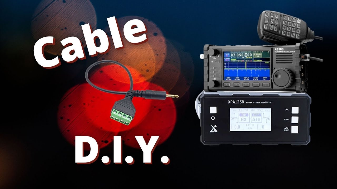 Custom X6100 L4001 Amp Cable - YouTube