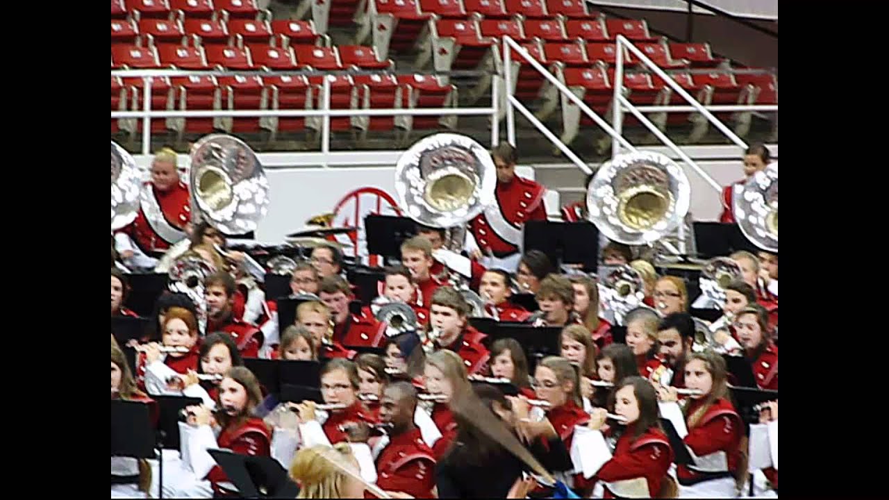 Arkansas Razorback Marching Band Spectacular - YouTube