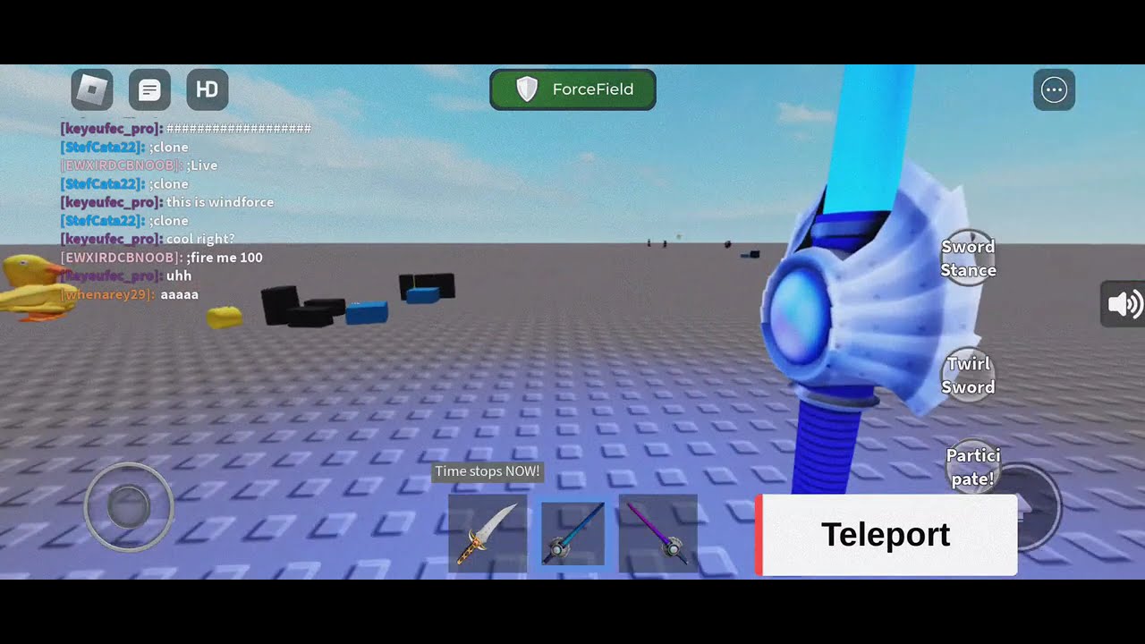 read desc this ROBLOX dagger stops time (dagger of shattered dimensions ...