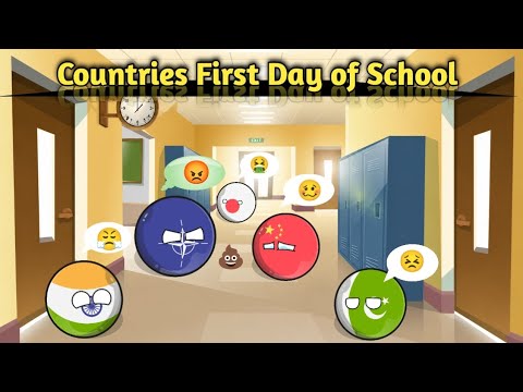 China Had an Oops Moment at School 😂 | Countries First Day of School 🏫 | Countries School Comedy 😜