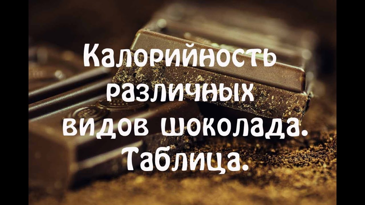 Калорийность шоколада. Таблица. Сколько калорий в одной дольке шоколада ...