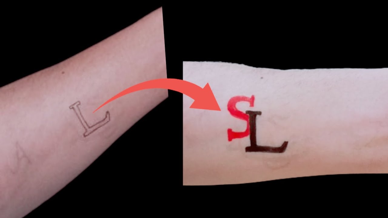 𝐋𝐞𝐭𝐭𝐞𝐫 𝐒𝐋 𝐓𝐚𝐭𝐭𝐨𝐨 𝐅𝐨𝐫 𝐂𝐨𝐮𝐩𝐥𝐞 | 𝐒𝐋 𝐓𝐚𝐭𝐭𝐨𝐨 𝐃𝐞𝐬𝐢𝐠𝐧 𝐎𝐧 𝐇𝐚𝐧𝐝 ...