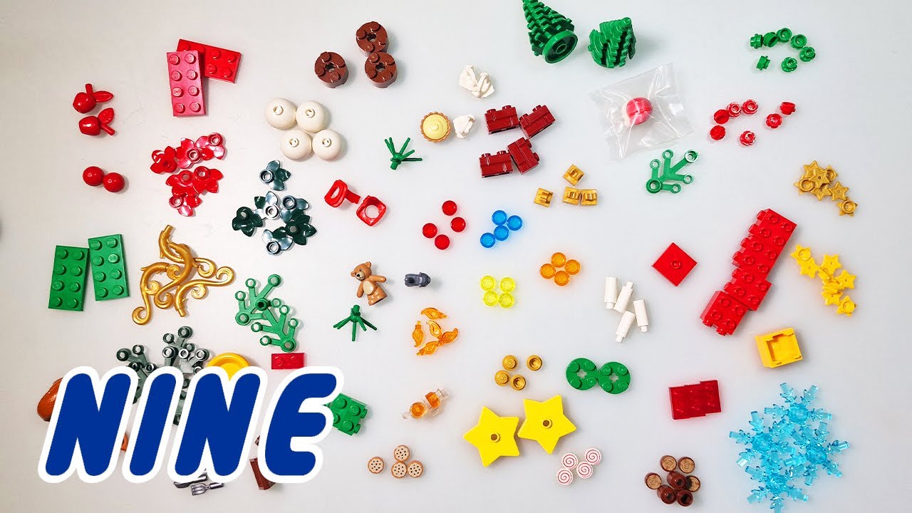 LEGO Christmas Fun VIP add on pack (40609) - YouTube