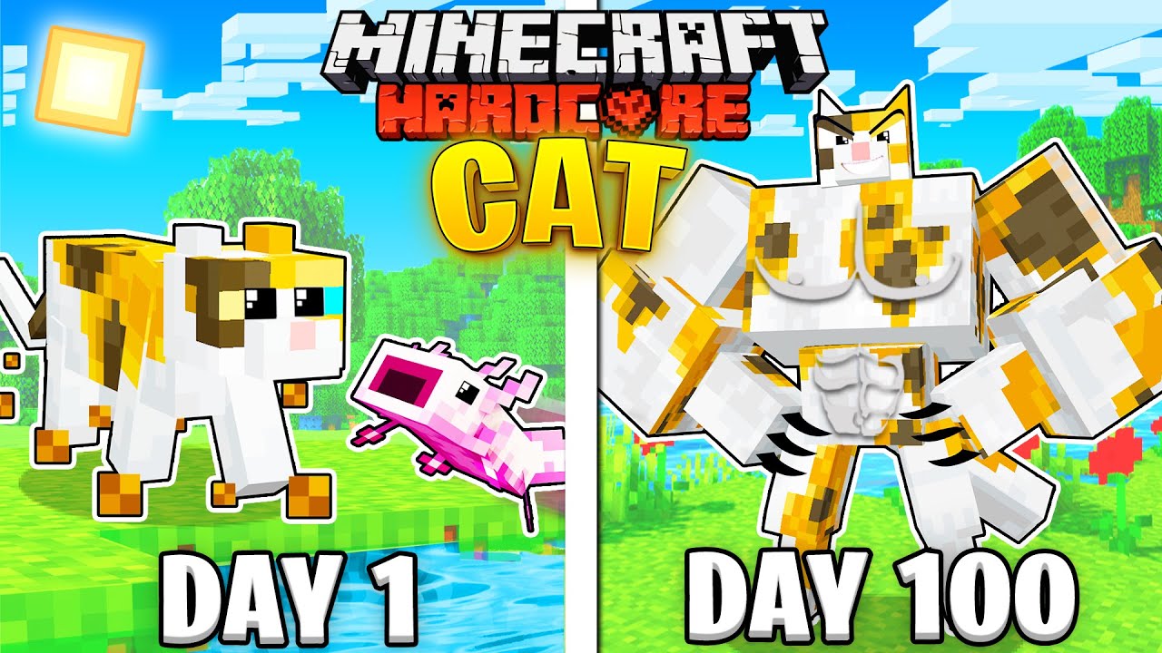 I Survived 100 Days As A CAT In HARDCORE Minecraft YouTube i-survived-100-days-as-a-cat-in-hardcore-minecraft-youtube