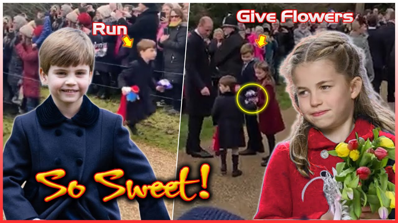 Prince Louis' ADORABLE MOMENT As He Runs After To Give Flowers For ...