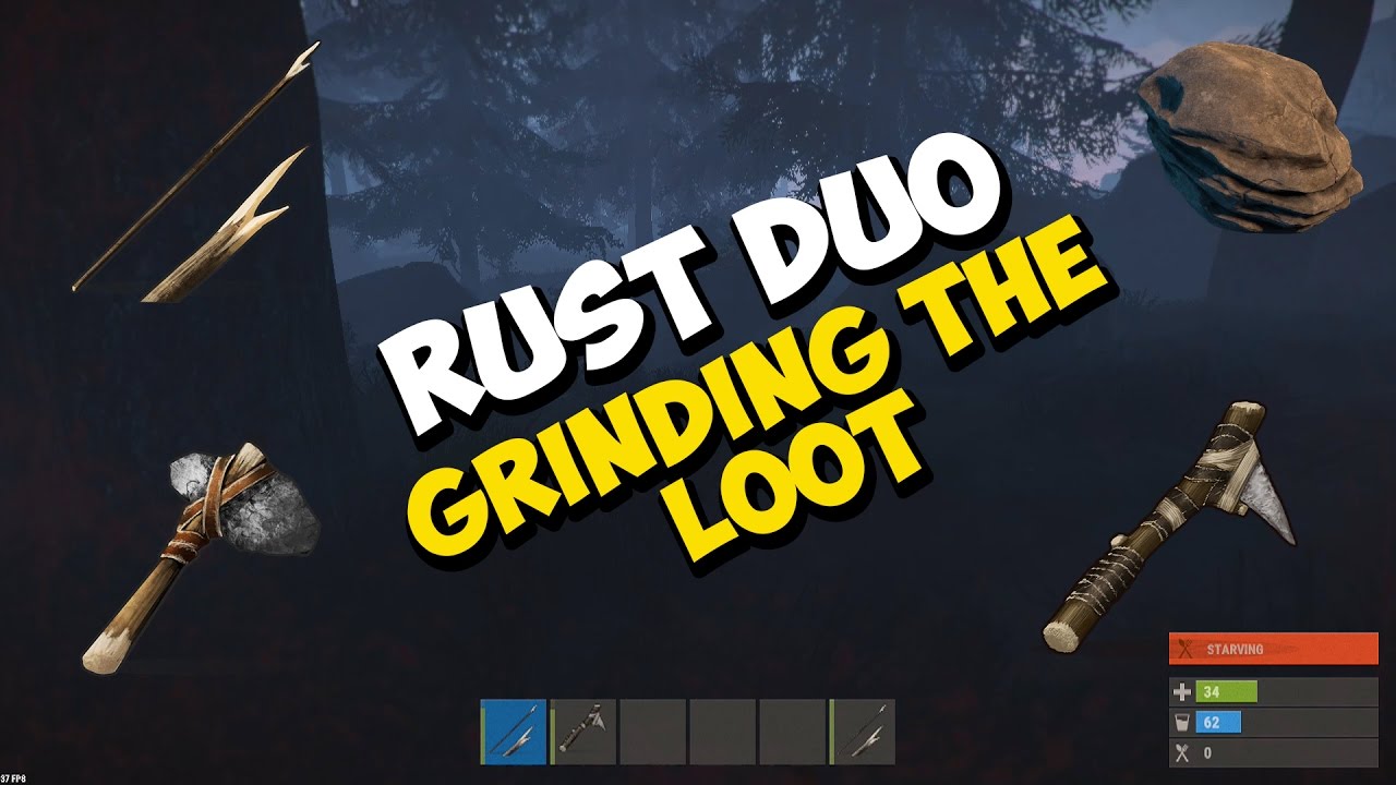 Rust Duo Survival Part 2 - Killing For Loot! - YouTube