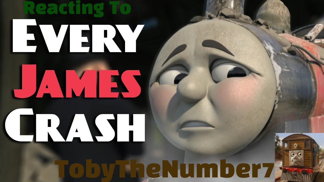 Reacting to EVERY JAMES CRASH | Reaction - YouTube