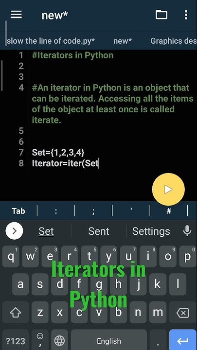 Iterators in python | What is Iterators | How to use Iterators in python | part-1 - YouTube