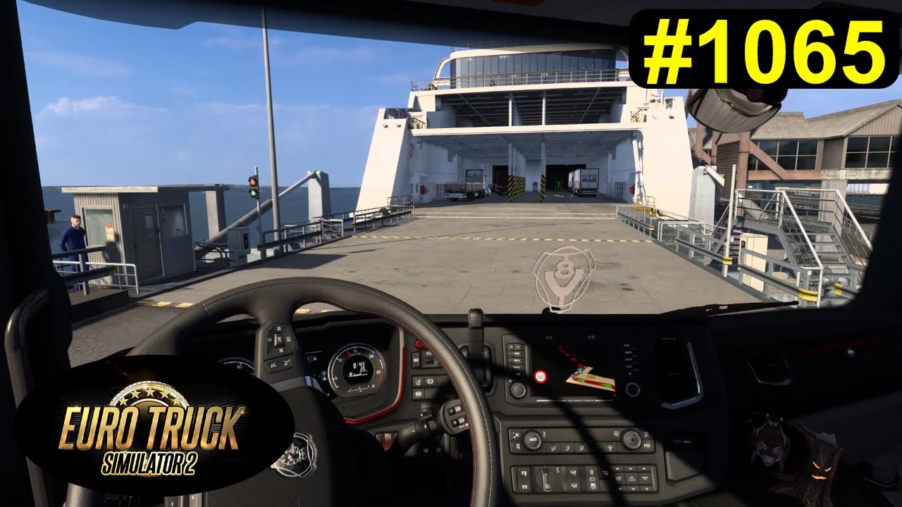 Euro Truck Simulator 2 - rauf auf die Fähre #1065 - Deutsch/German ...