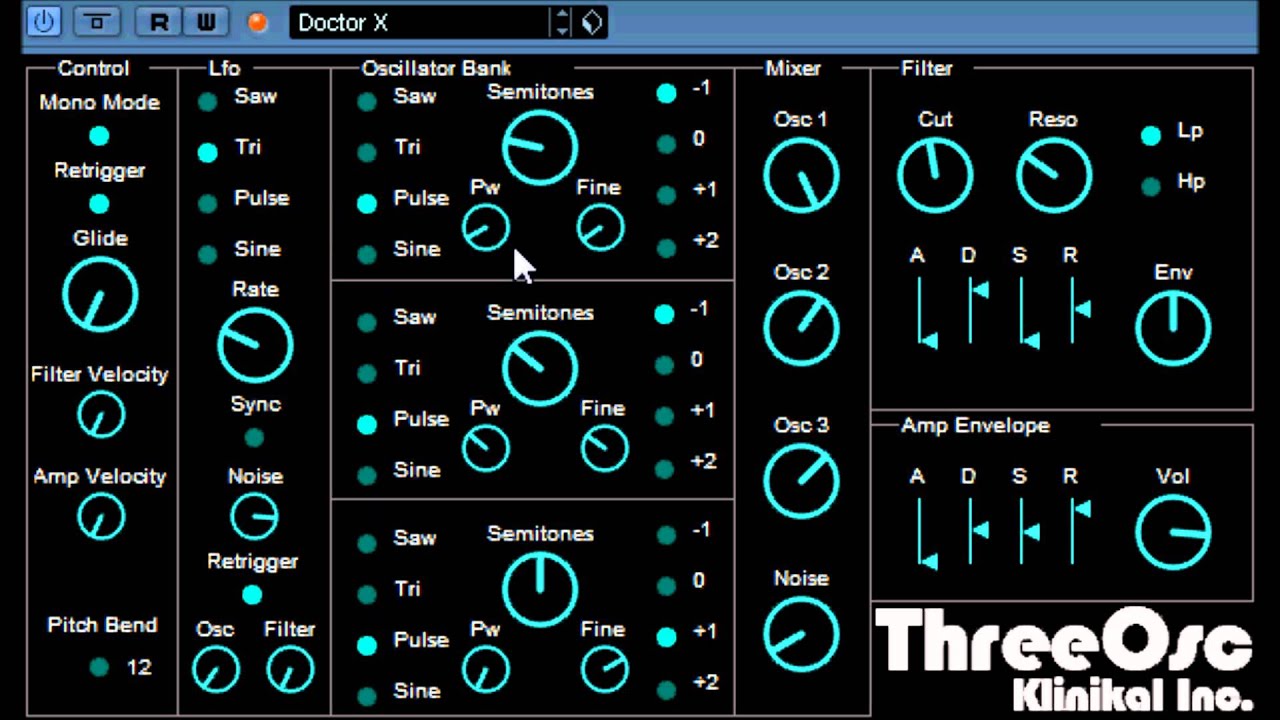 Three Osc by KLINIKAL INC - YouTube