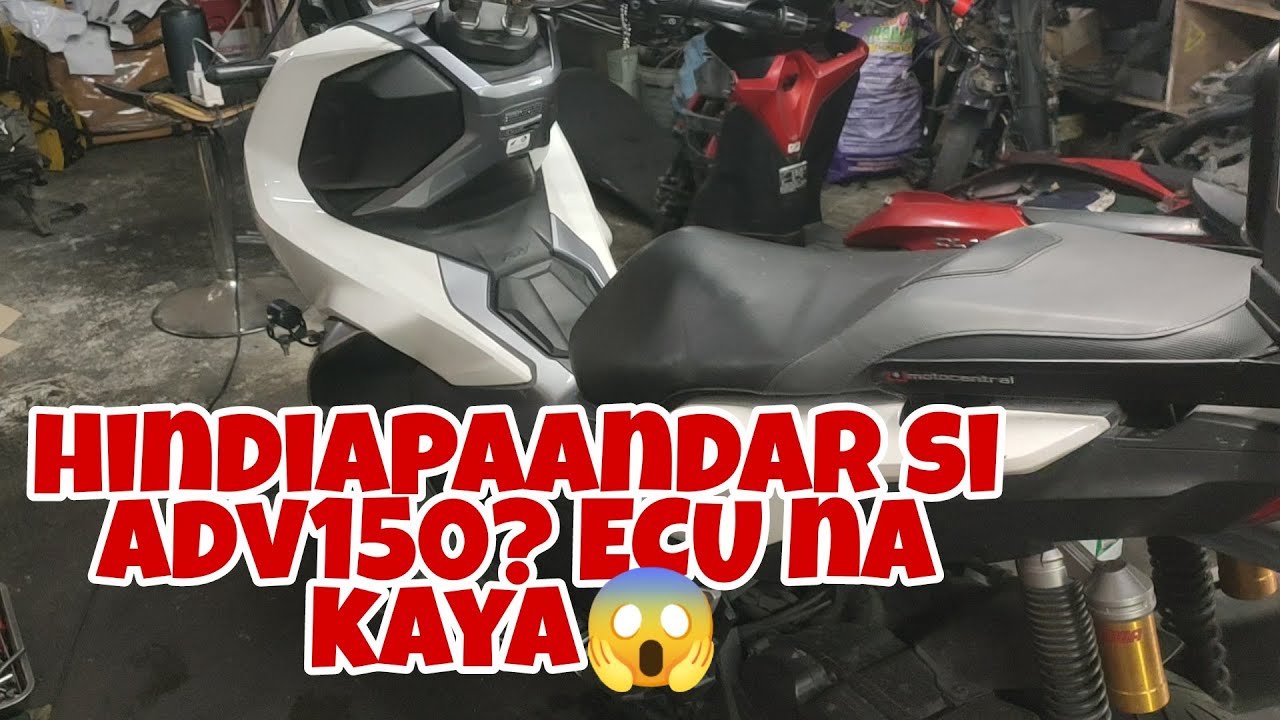 honda adv150 ayawagstart ECU na kaya? - YouTube