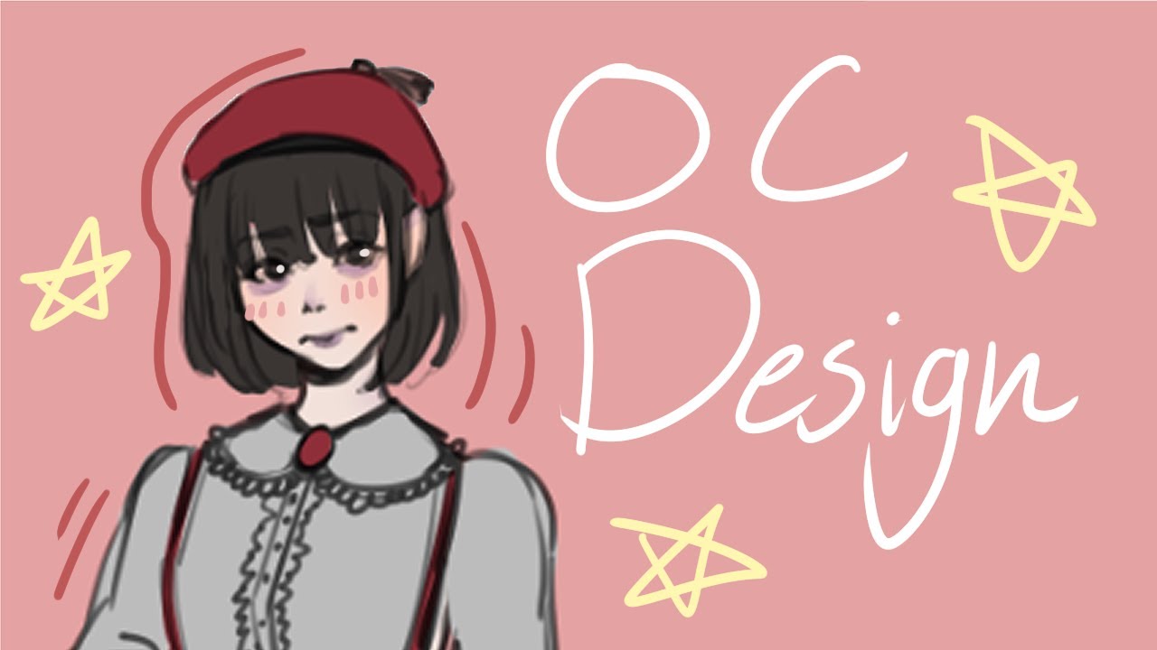 Clip Studio Paint Timelapse: OC Takata Mina Peros Level 1 Design - YouTube