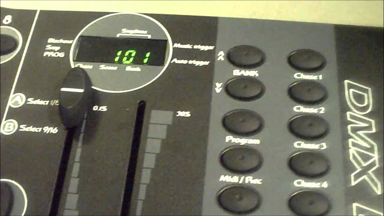 American DJ Quad Phase HP Lighting Control Overview - YouTube