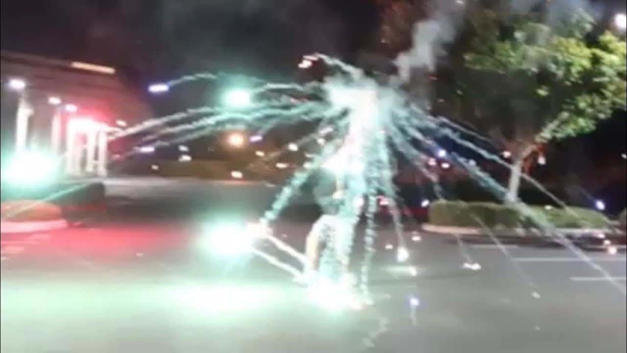 FIREWORK EXPLODED IN MY FACE **gone wrong** - YouTube