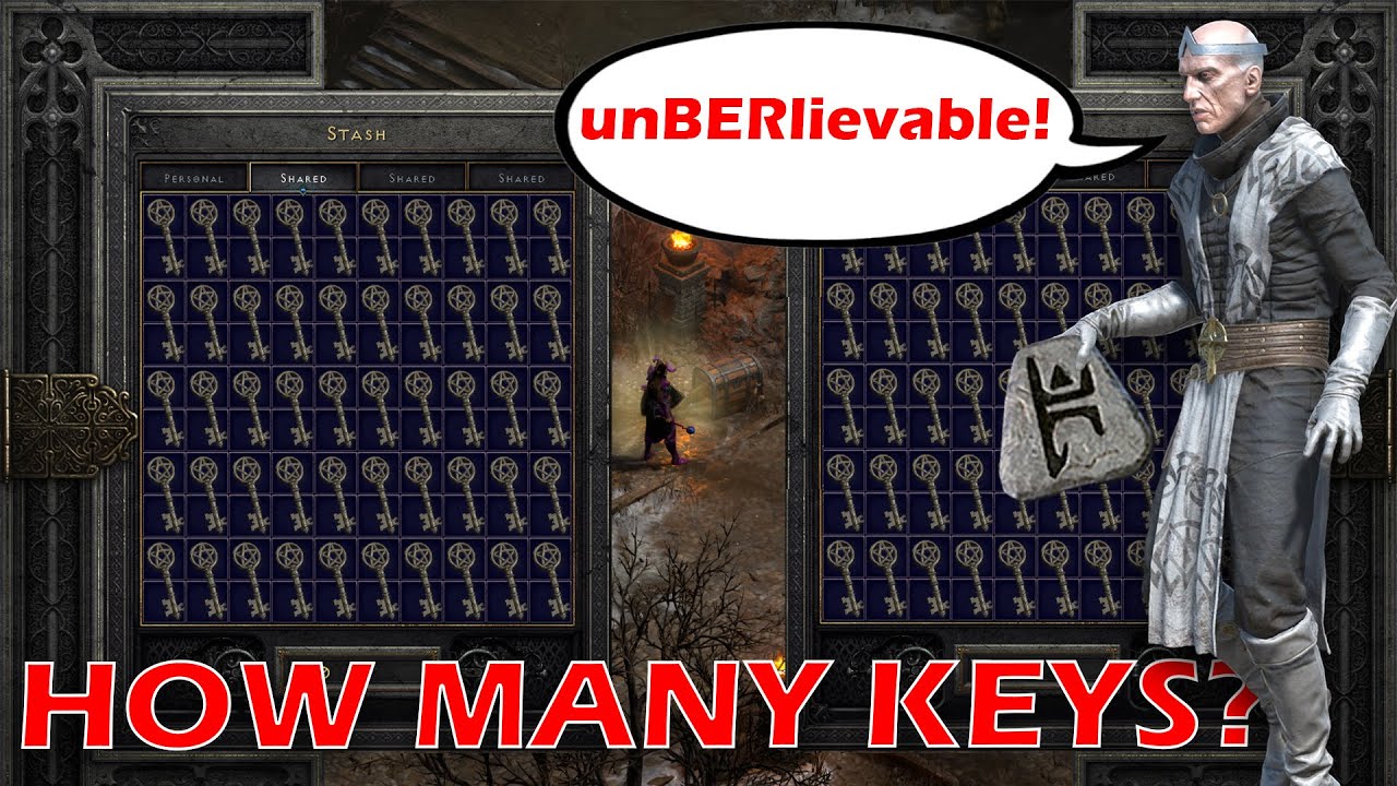 1000 Nihlathak Runs - Diablo 2 Resurrected Loot Highlights - YouTube