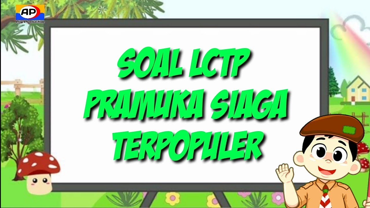 Soal LCTP Pramuka Siaga Terpopuler #soalpramuka - YouTube