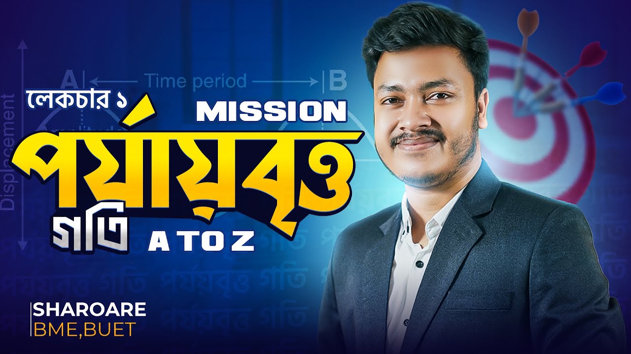 পর্যায়বৃত্ত গতি লেকচার ১ | Periodic Motion lecture 1 | HSC Physics 1st ...