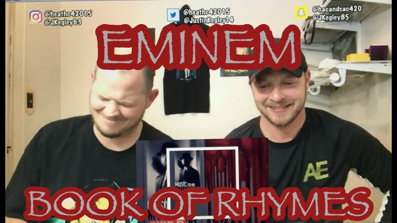 EMINEM - BOOK OF RHYMES | REACTION!! JEEZ!! - YouTube