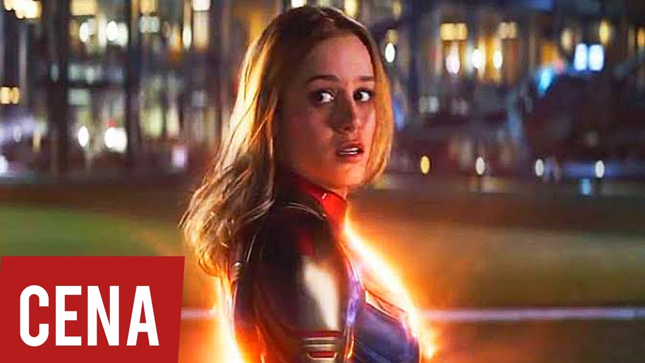 Cena - Capitã Marvel salva Tony Stark no espaço | Os Vingadores ...