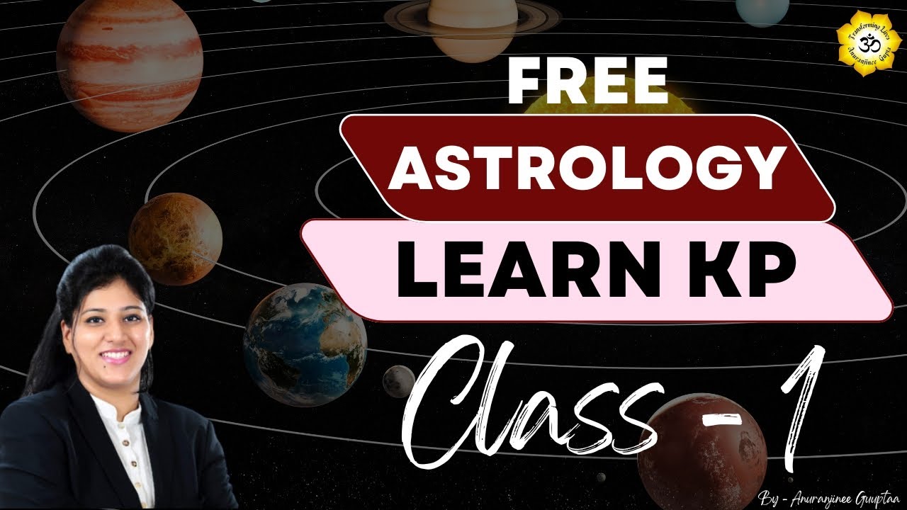 Basic KP Astrology Class 1st - YouTube