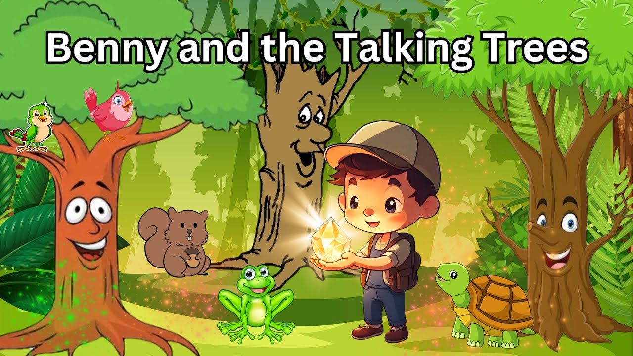 Benny and the Talking Trees | Kids Learning Video | Short English ...