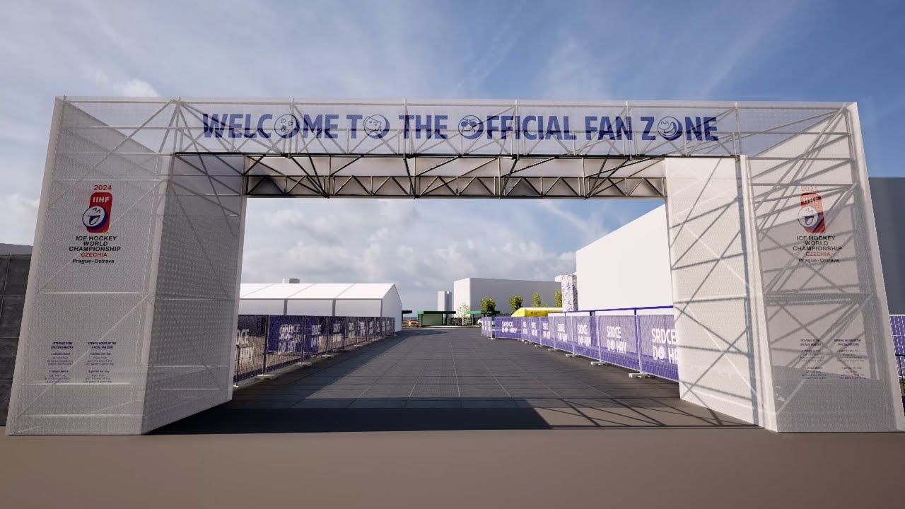 Jak bude vypadat Fan zóna v Praze pro téměř 7 tisíc diváků? - YouTube