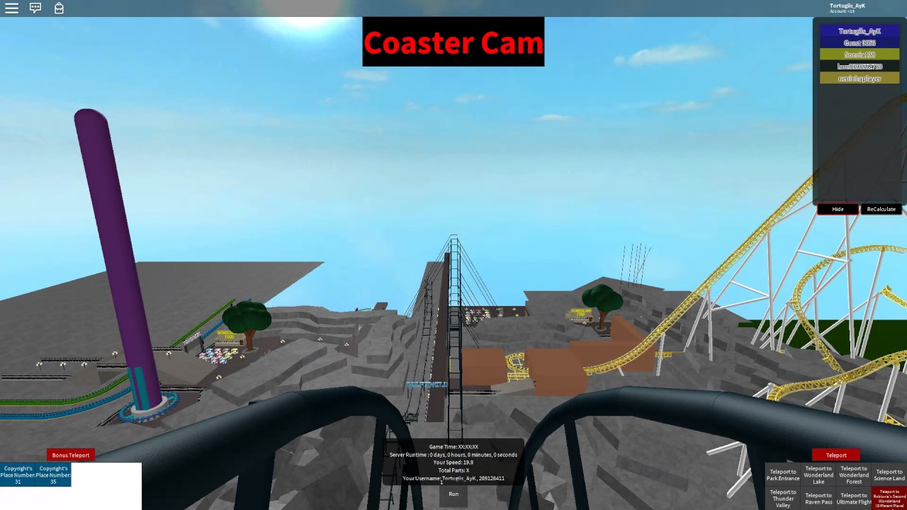 Roblox Atraccion Ultimate Fly Robloxia's Wonderland - Theme Park - YouTube