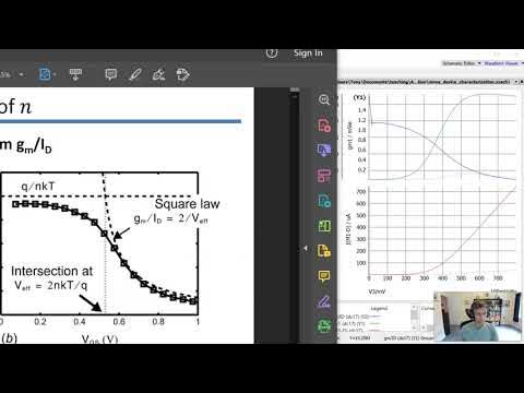 DC Characteristics of 45nm NMOS - YouTube