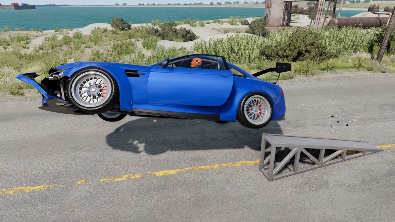 Collision Accident #2 - BeamNG.drive | BeamNG Way - YouTube