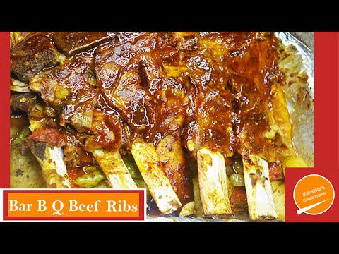 Bar B Q Beef Ribs | Eid ul Azha Special | by Zohra's Creations