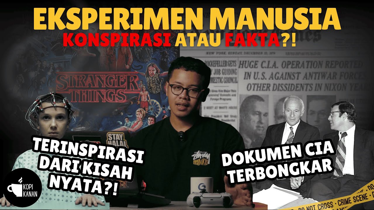 STRANGER THINGS TERINSPIRASI KISAH NYATA? | MK-ULTRA - YouTube