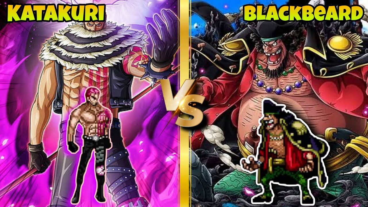 Jump Force MUGEN - Katakuri vs Blackbeard - YouTube