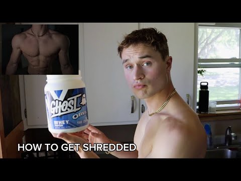 Best diet to get shredded | Full day of eating on the cut - YouTube