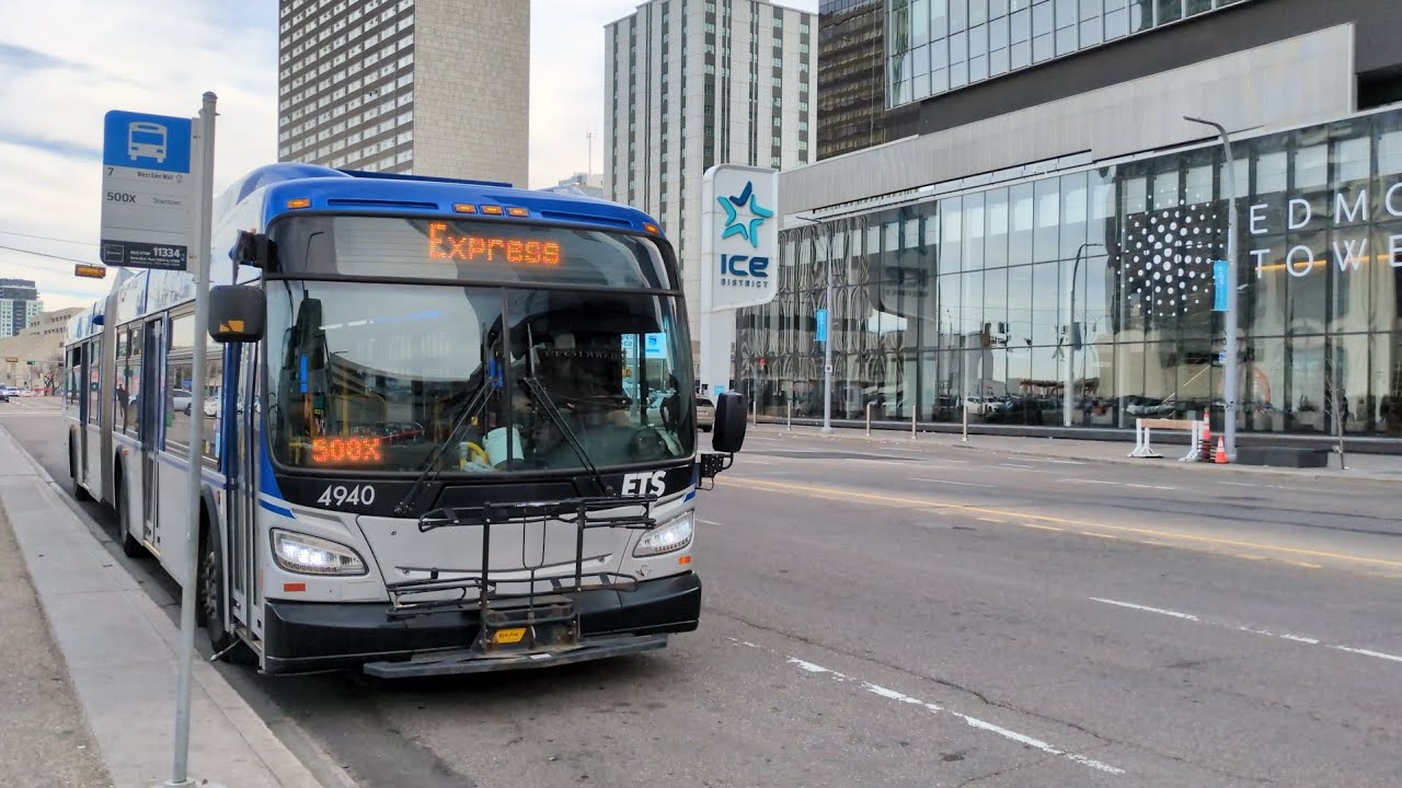 ETS Bus 2019/20 New Flyer XD60 #4940 On 500X Downtown Express - YouTube