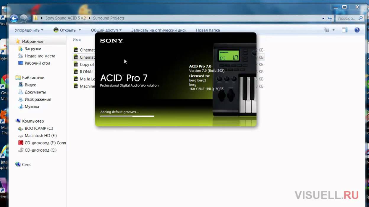 Sony Producer Sound pack v.1 v.2.Acid Pro 7.download. - YouTube