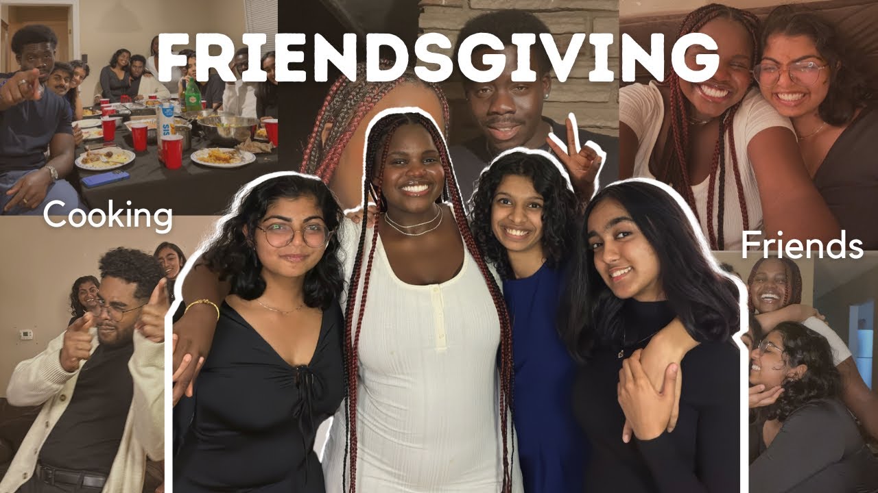 Love language of cooking :friendsgiving edition - YouTube