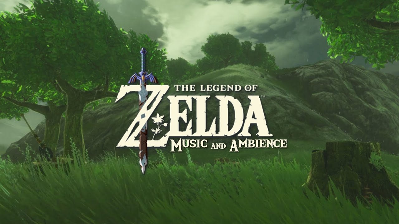 Relaxing Zelda Music to relax/study/work/game to lift your mood w/ rain ...