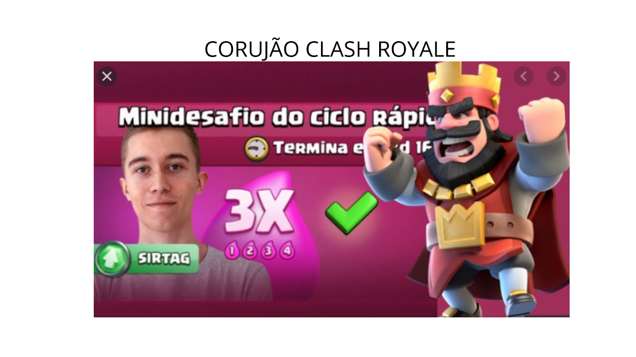 MINIDESAFIO DO CICLO RÁPIDO DO SIRTAG!!! CLASH ROYALE - YouTube