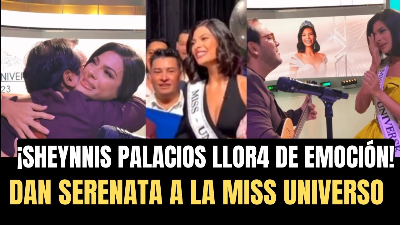 SHEYNNIS PALACIOS R0MPIÓ EN LL4NTO POR EMOTIVA SORPRESA - YouTube