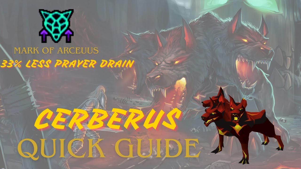 OSRS Cerberus Melee Quick Guide 2025 After Update - YouTube
