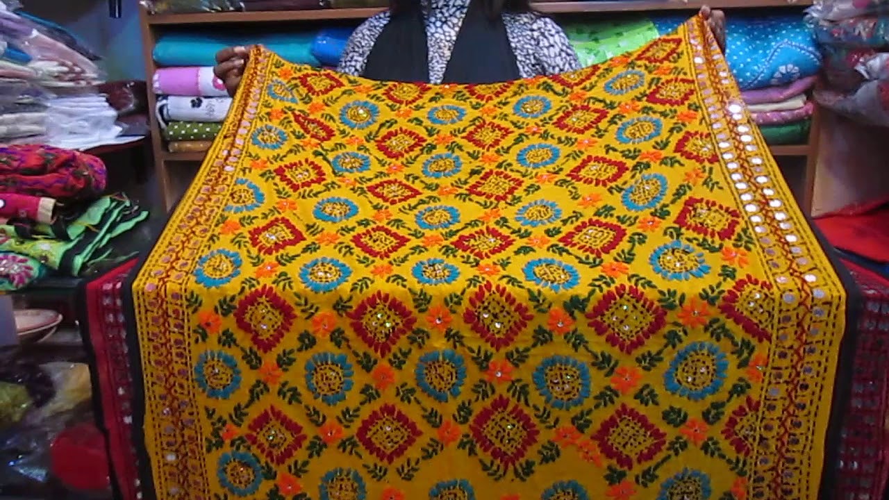 Exclusive Indian Fulkari Dupatta Collection || Fulkari Orna || - YouTube