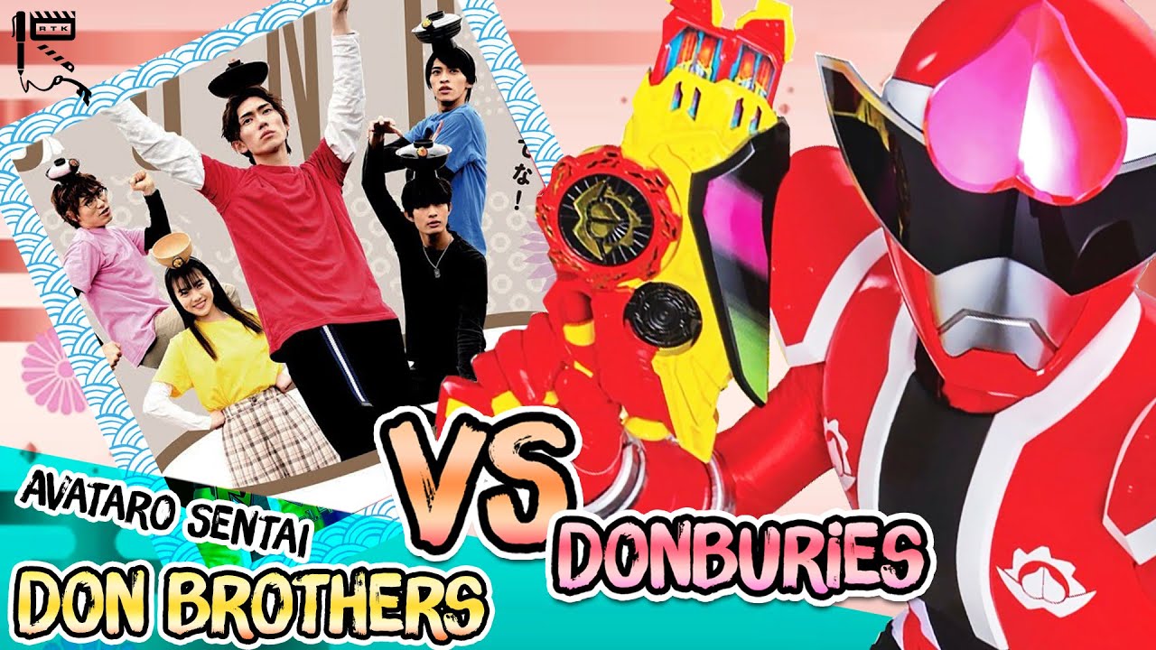 AVATARO SENTAI DON BROTHERS VS DONBURIES | Ngoại Truyện VÔ TRI siêu cấp ...