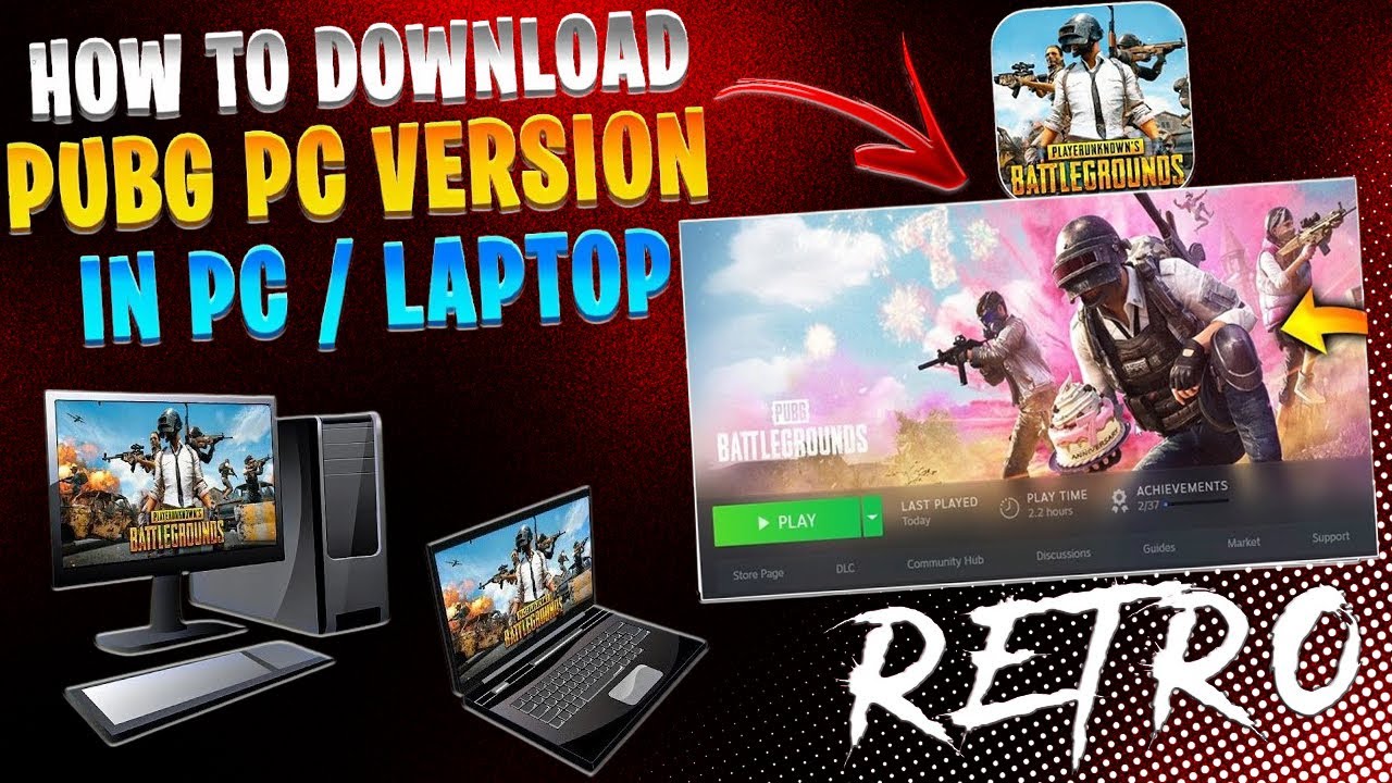 How to Download or install PUBG PC in PC or Laptop | PUBG Download ...