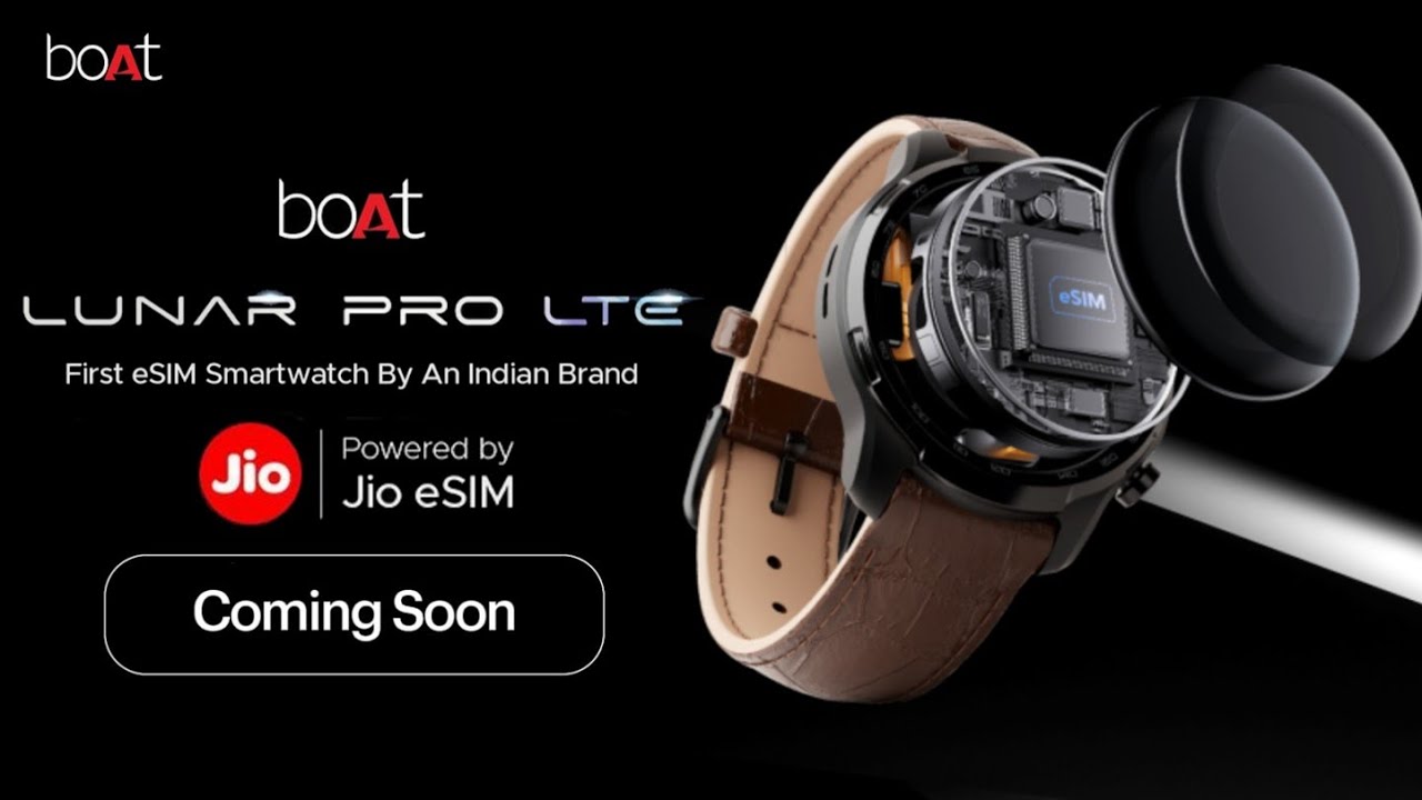 Boat Lunar Pro LTE Smartwatch🔥4G Calling - eSIM⚡GPS🔥All Features ...