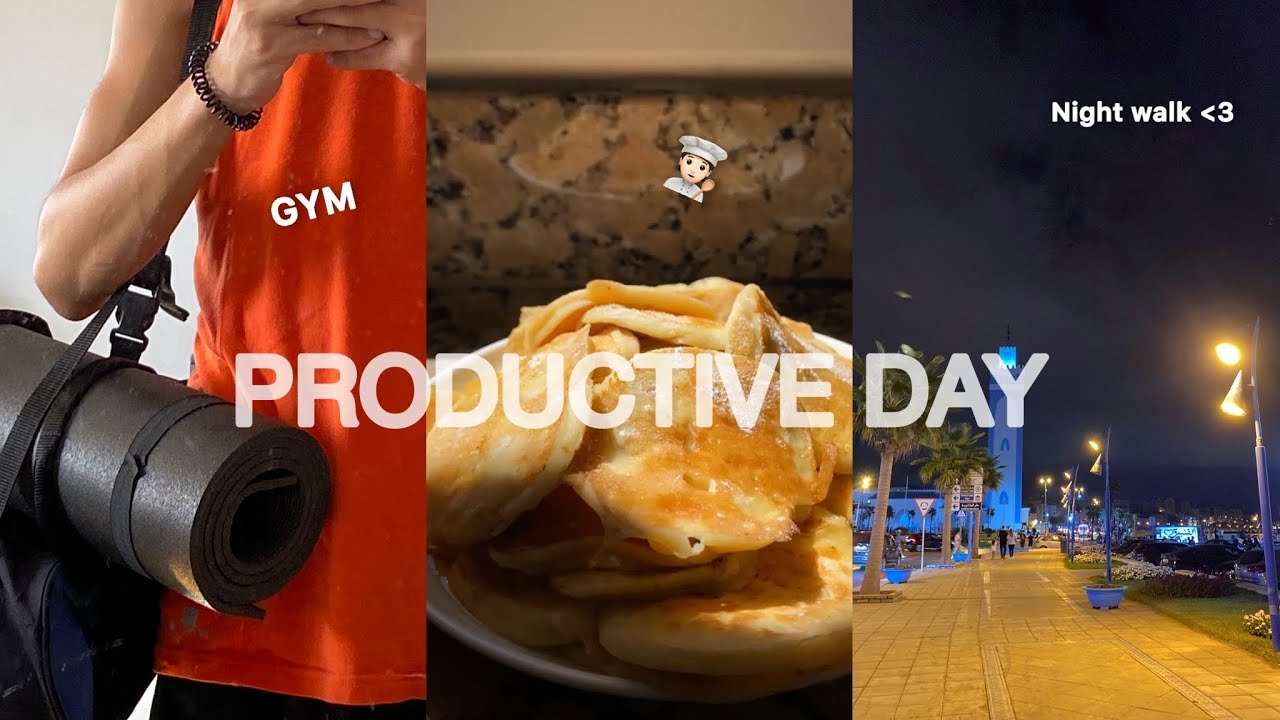 Productive day in my life: Gym, Cooking, Going out. - YouTube
