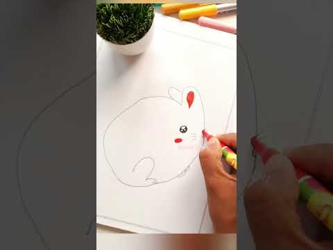 how to draw Khargosh ( drawing tric ) #shorts - YouTube